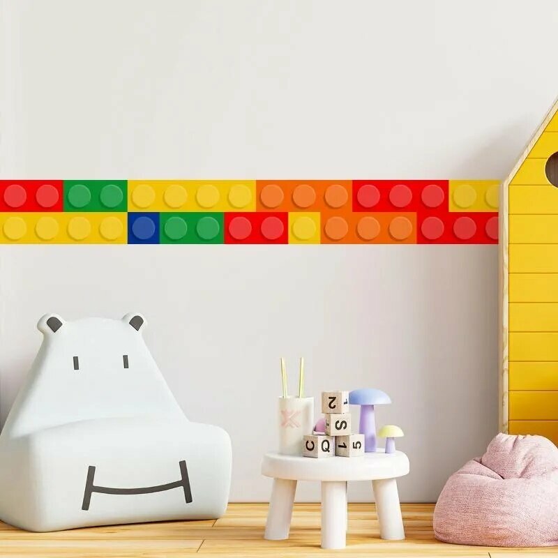 Строительные Блоки Для Наклеек Внутри Помещений