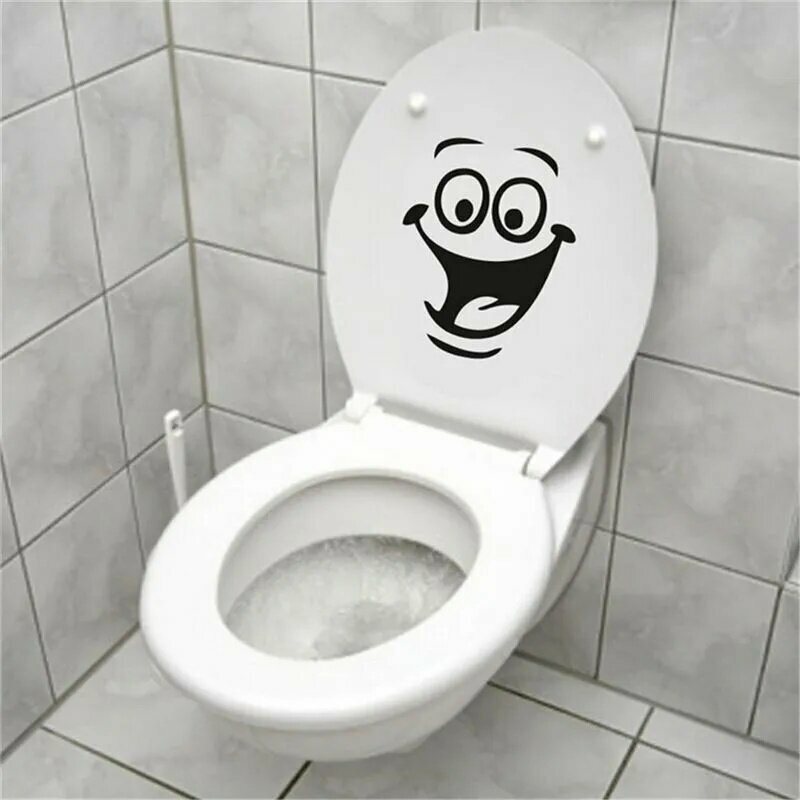 Наклейка на унитаз Smile Smiley 18*24 см