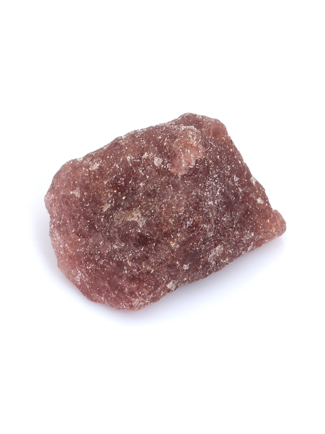 Клубничный Кварц необработанный, натуральный камень/минерал 5-10 г (2-3 см)
