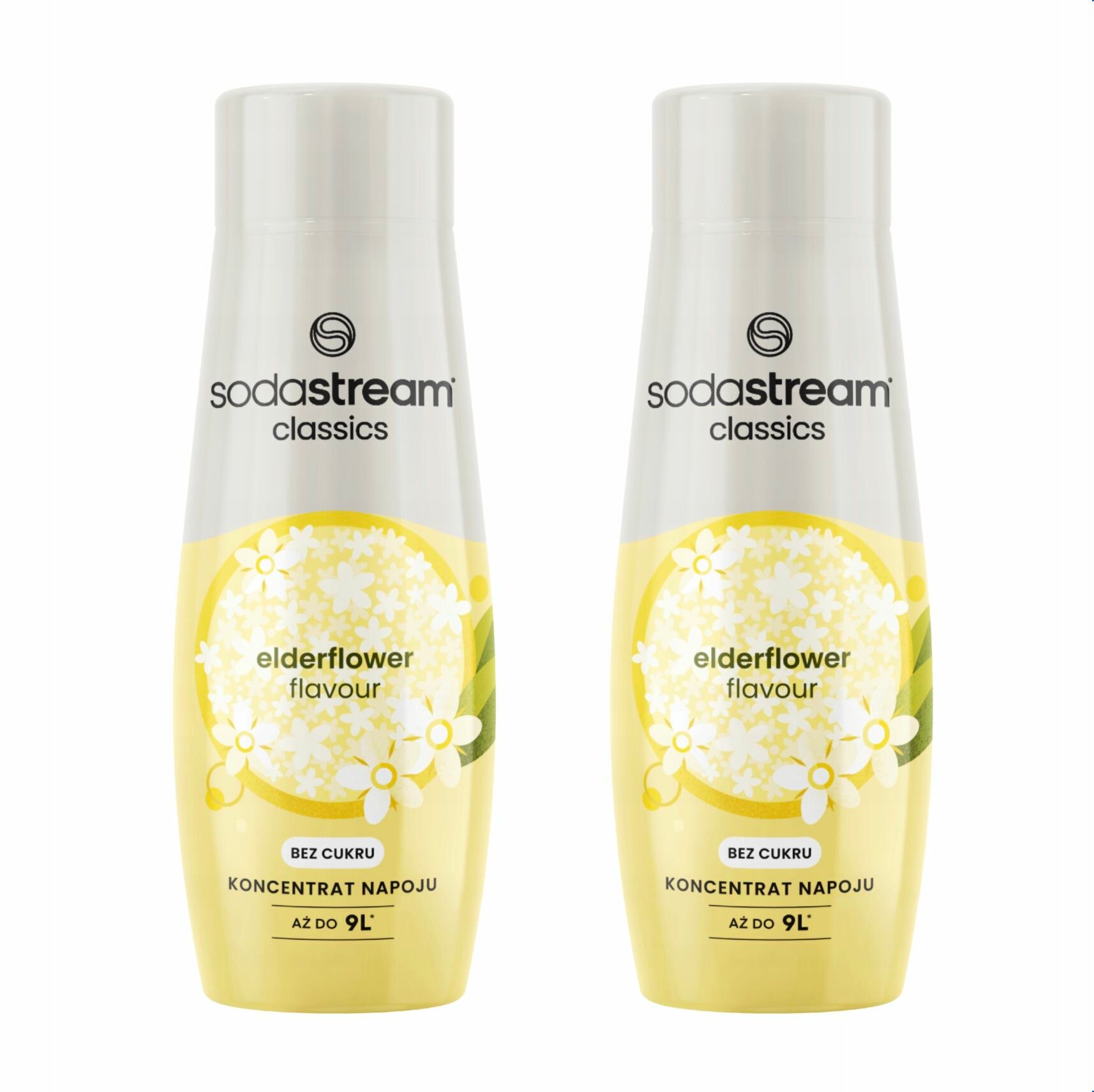 Набор из 2 сиропов SODASTREAM из бузины, 440 мл