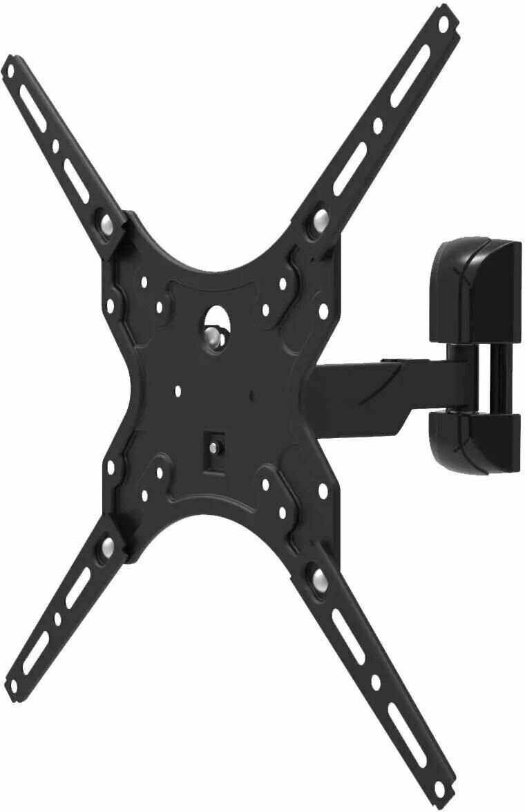 Кронштейн для ТВ HYUNDAI GL-R4 HMA65FS225BK14, черный, металлический, максимальная нагрузка 25кг