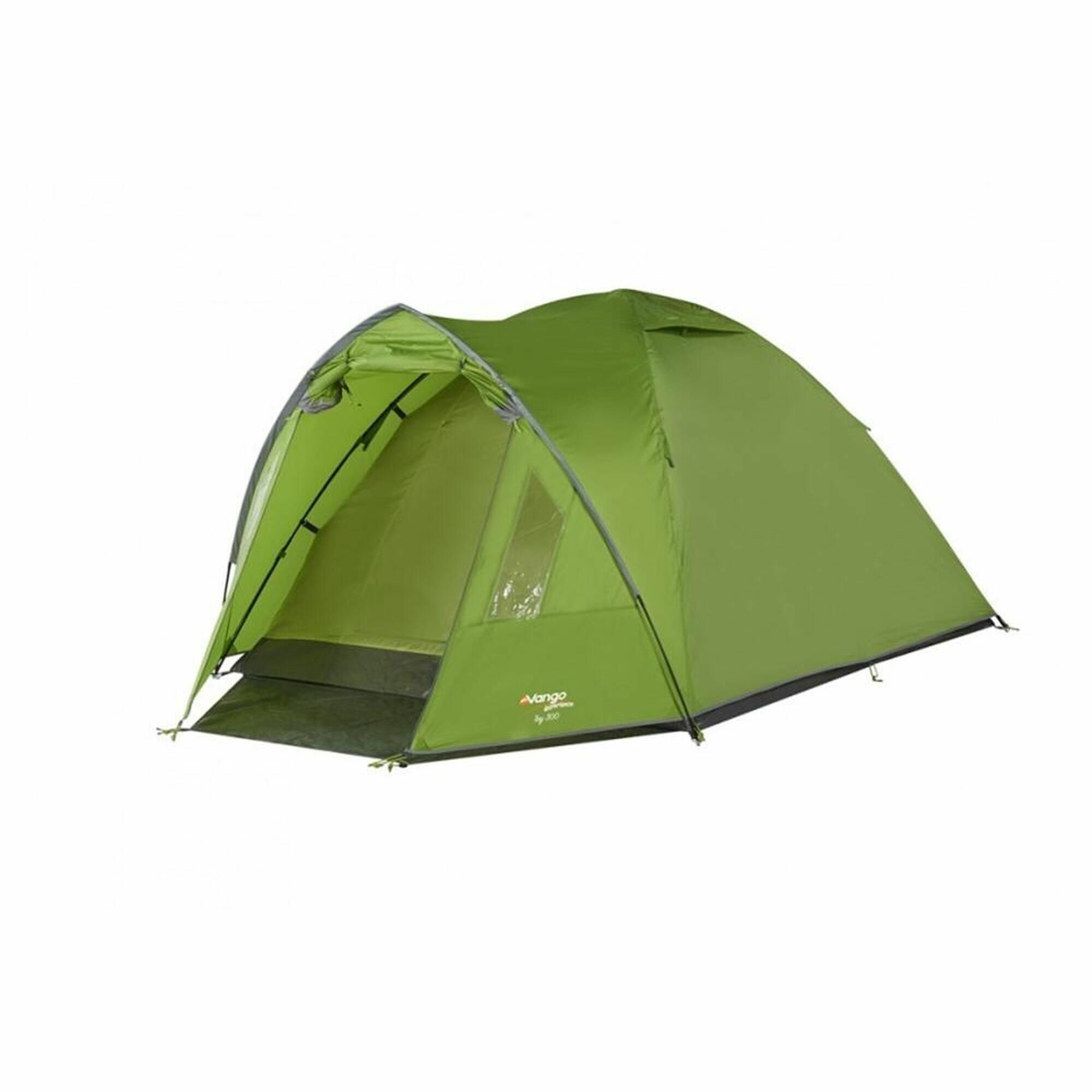 Палатка Vango TAY 300 TREETOPS 3-х местная зеленая, Decathlon, Цвет: Зелен, Размер: 3 человека