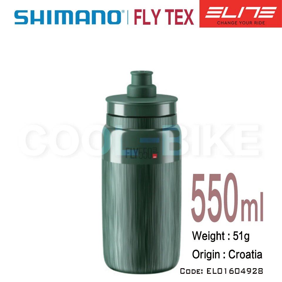 SHIMANO Elite FLY TEAMS COCO-COLA Велосипедная бутылка 550/750 мл 550ml FLY TEX