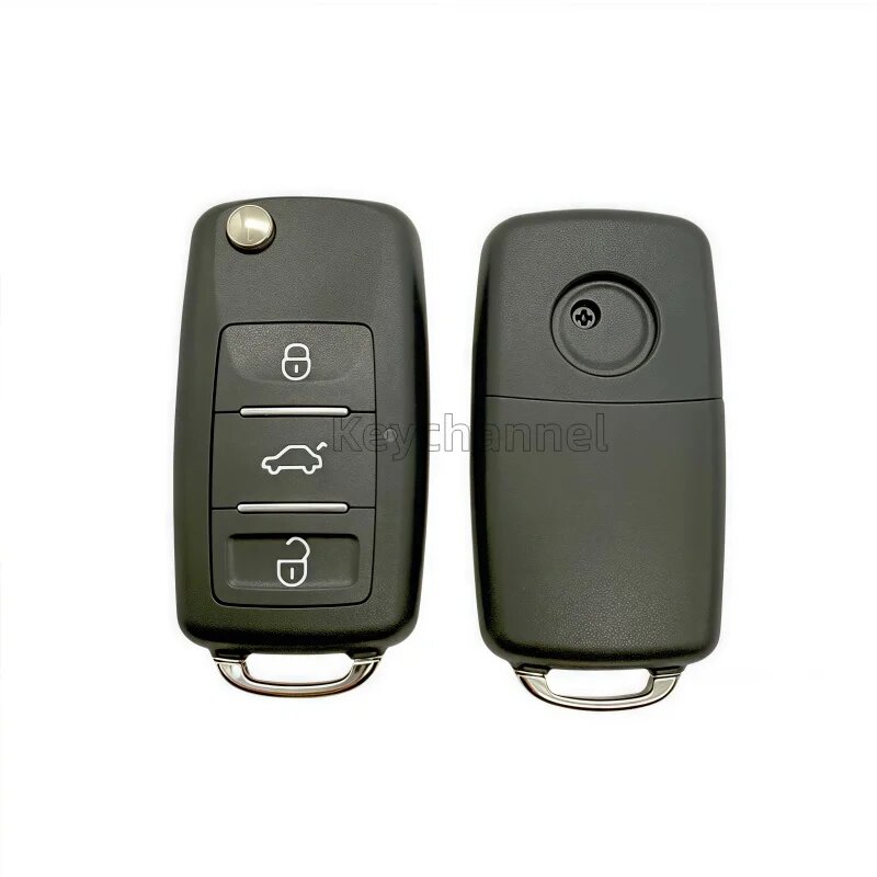 Keystar 1 шт, 3-кнопочный автомобильный откидной чехол для ключа Xhorse, флип-чехол для пульта дистанционного управления типа B5, чехол для пульта дистанционного управления VVDI XKB510EN, чехол без лезвия ключа