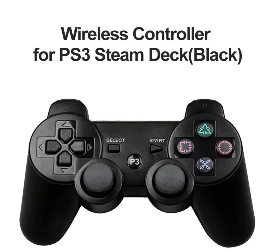 Беспроводной геймпад SONY для PS3 black