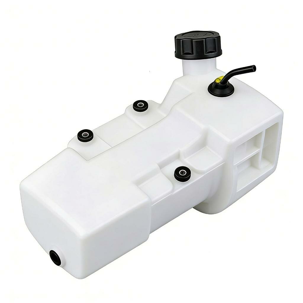 Запасной масляный бачок для мотобура 1E48, 48 боковое отверстие