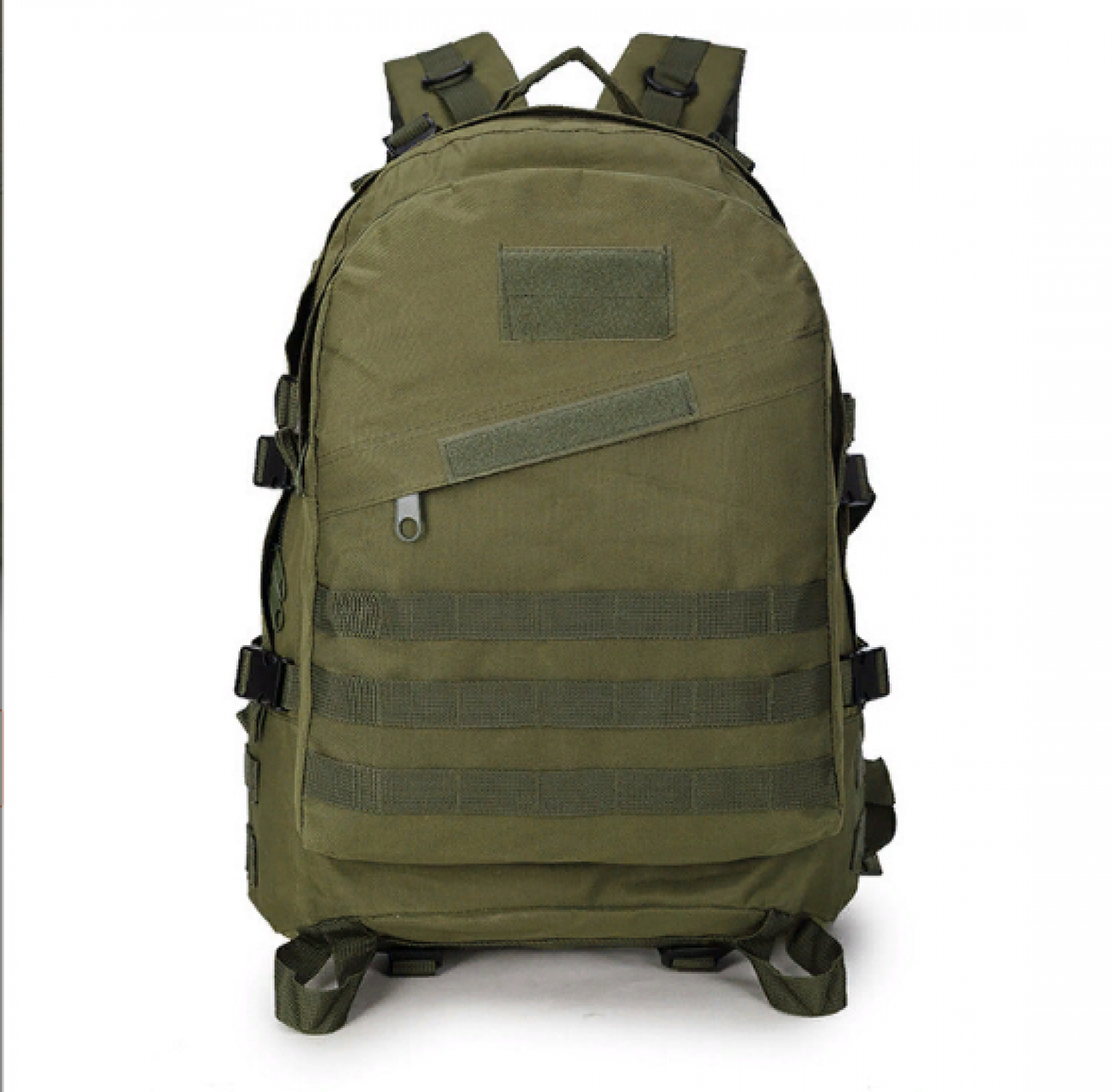 Тактический рюкзак MyPads M-232894 камуфляжный оливковый 30 л из ткани Оксфорд с молнией и внешними карманами