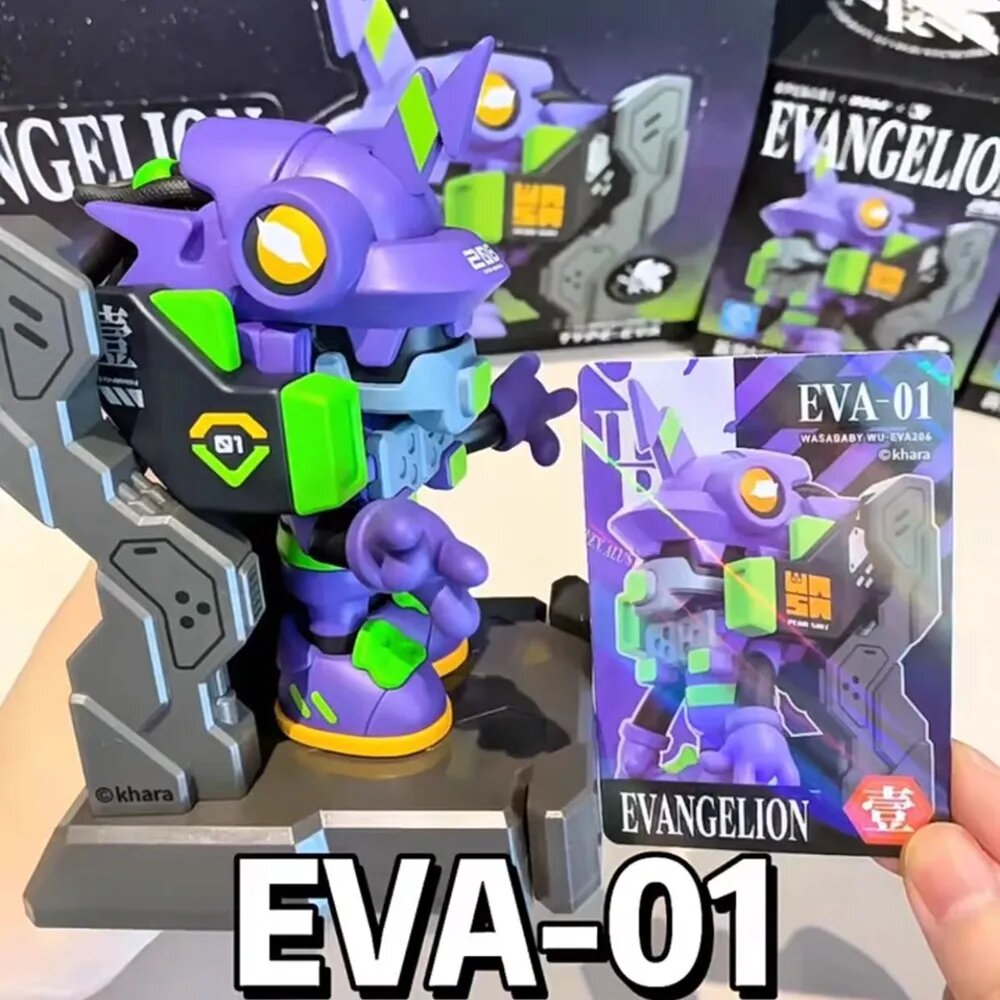 Фигурка WASA серия Evangelion EVA-01 в сюрприз-боксе, коллекционная, для фанатов аниме