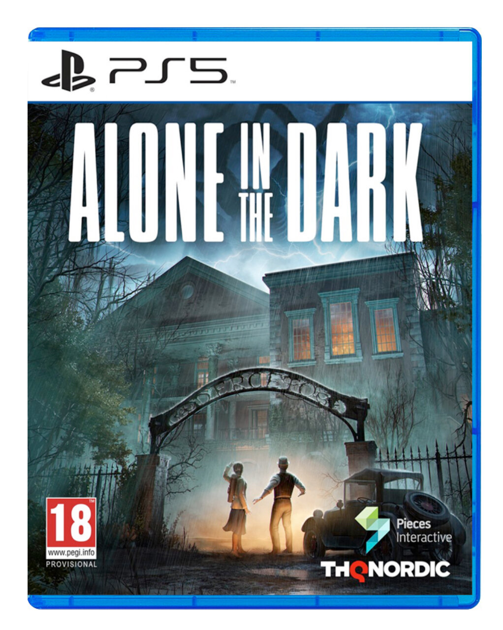 Игра Alone in the Dark для PlayStation одиночный режим экшн, 18+
