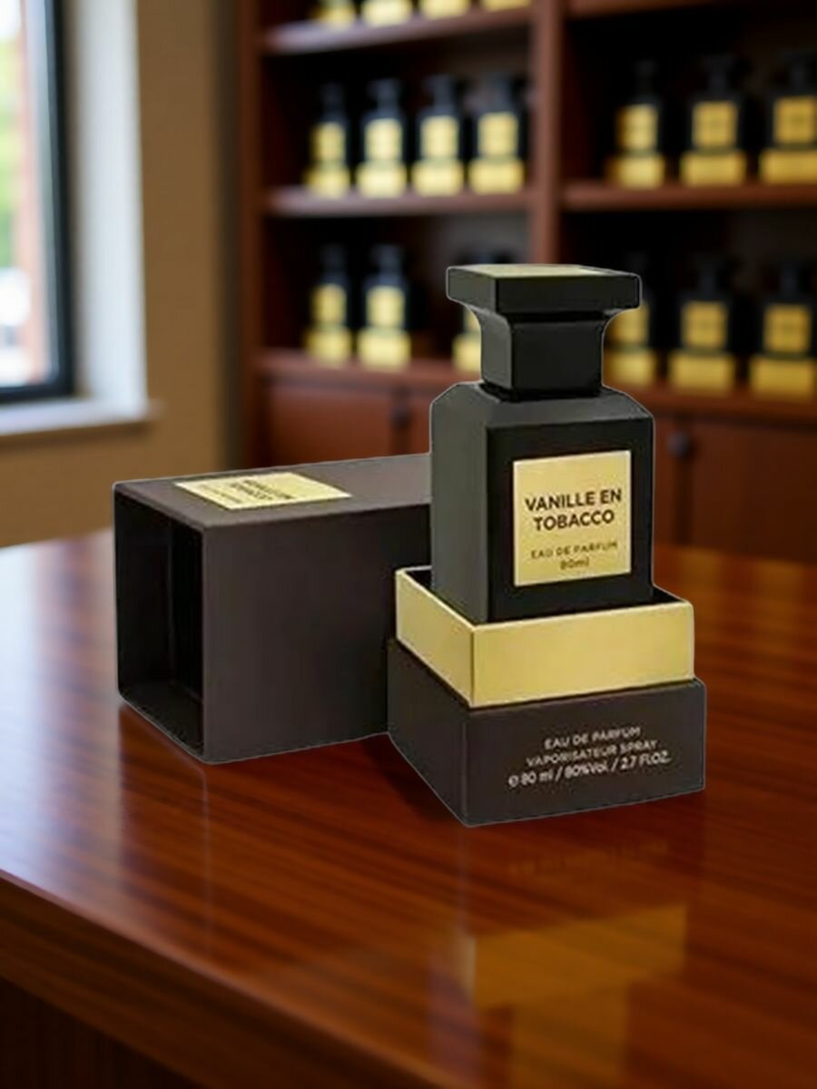 Fragrance World Vanille En Tobacco парфюмерная Вода, мужская, 80 мл