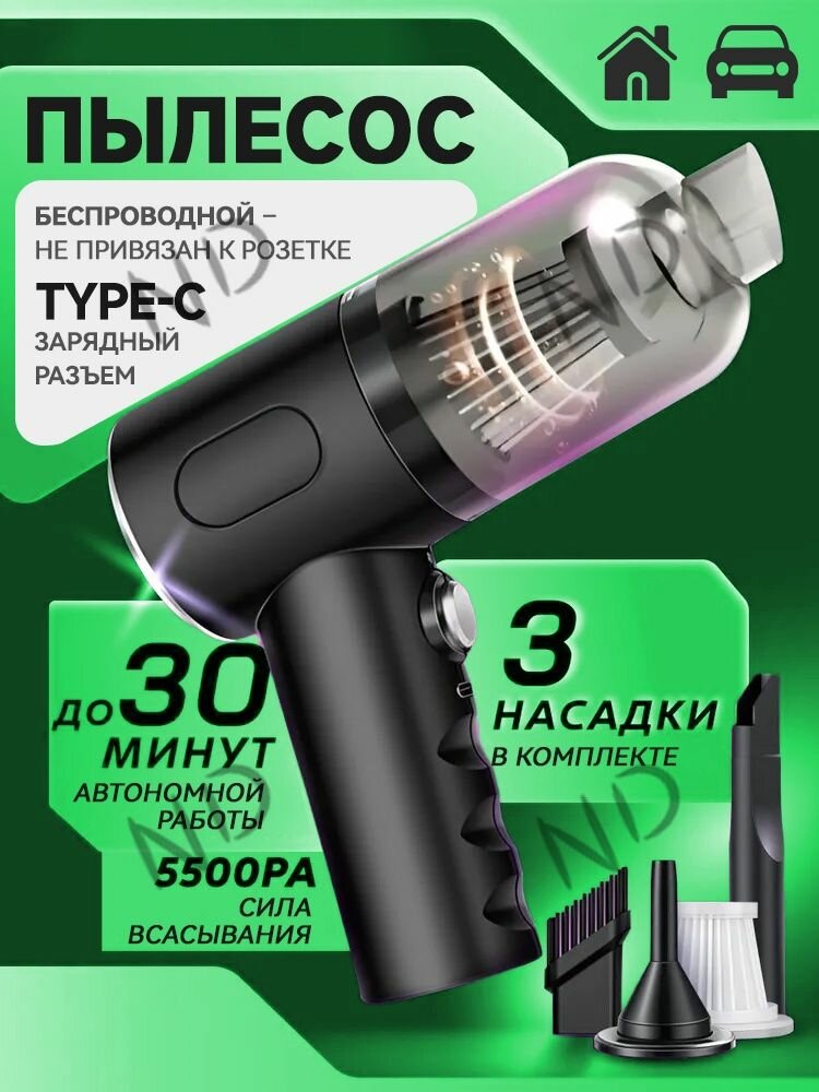 Пылесос автомобильный