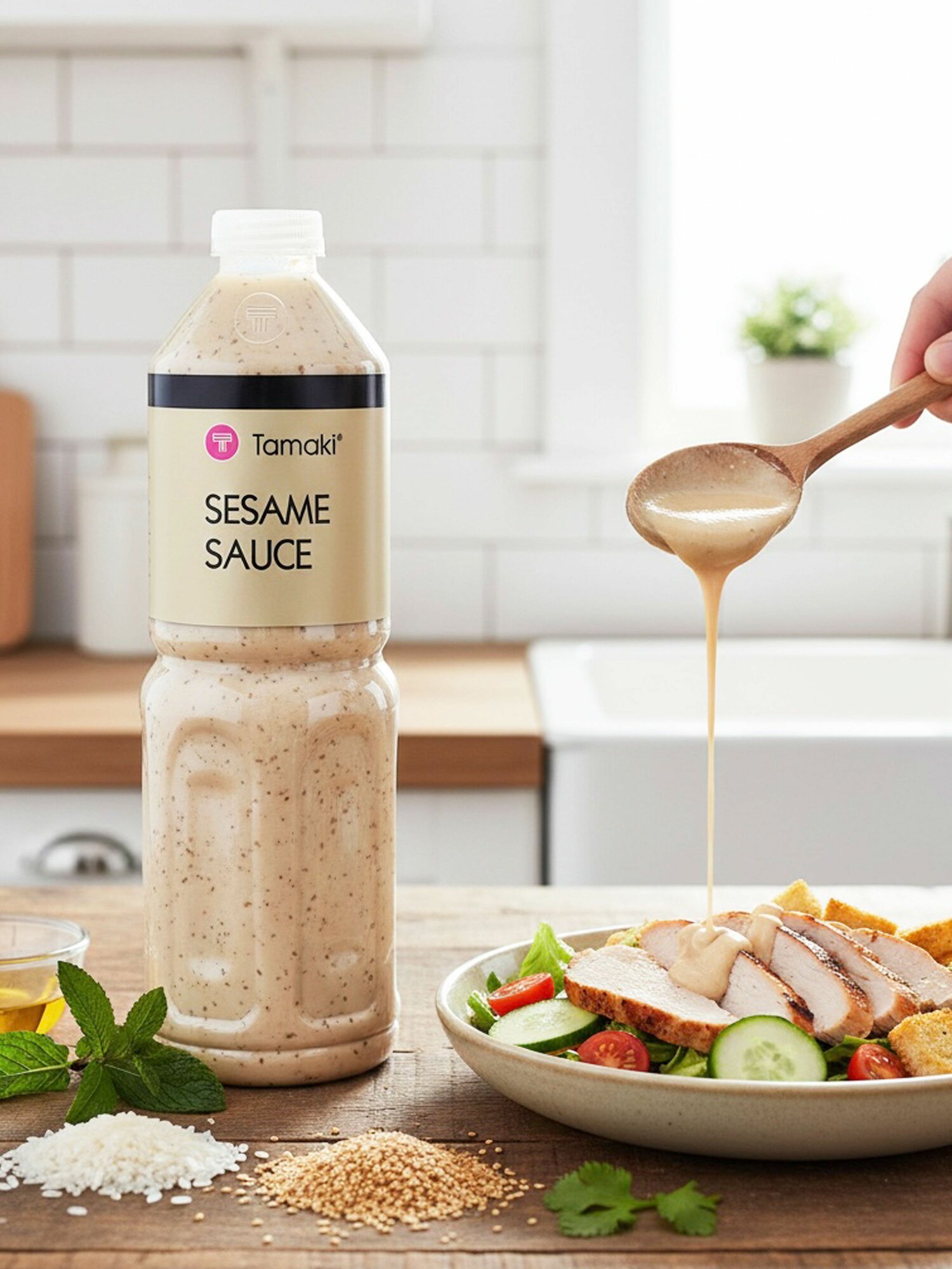 Тамаки (TAMAKI) Соус Кунжутный, 1000 мл