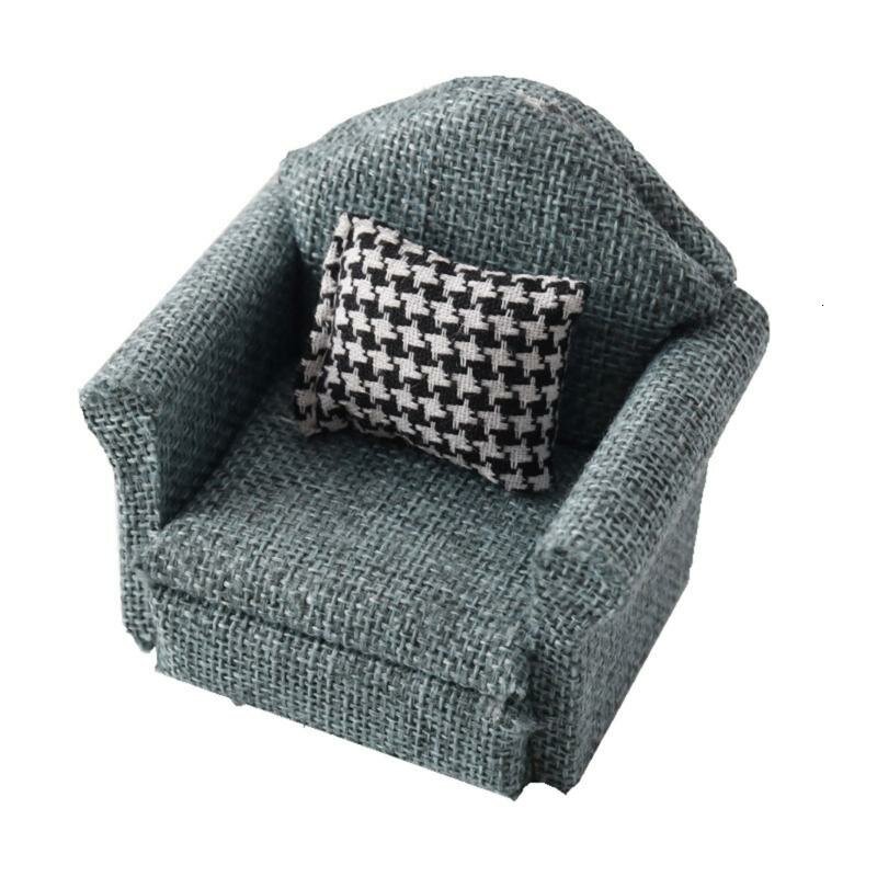 Мини-диван для кукольного дома, Зеленый