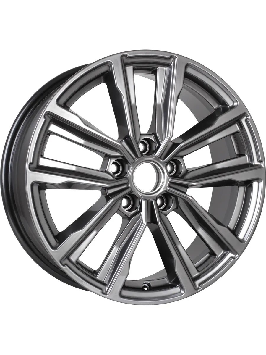 Диски автомобильные КиК Лацио R17x7.5 5x112 ET40 CB57.1 Dark_platinum