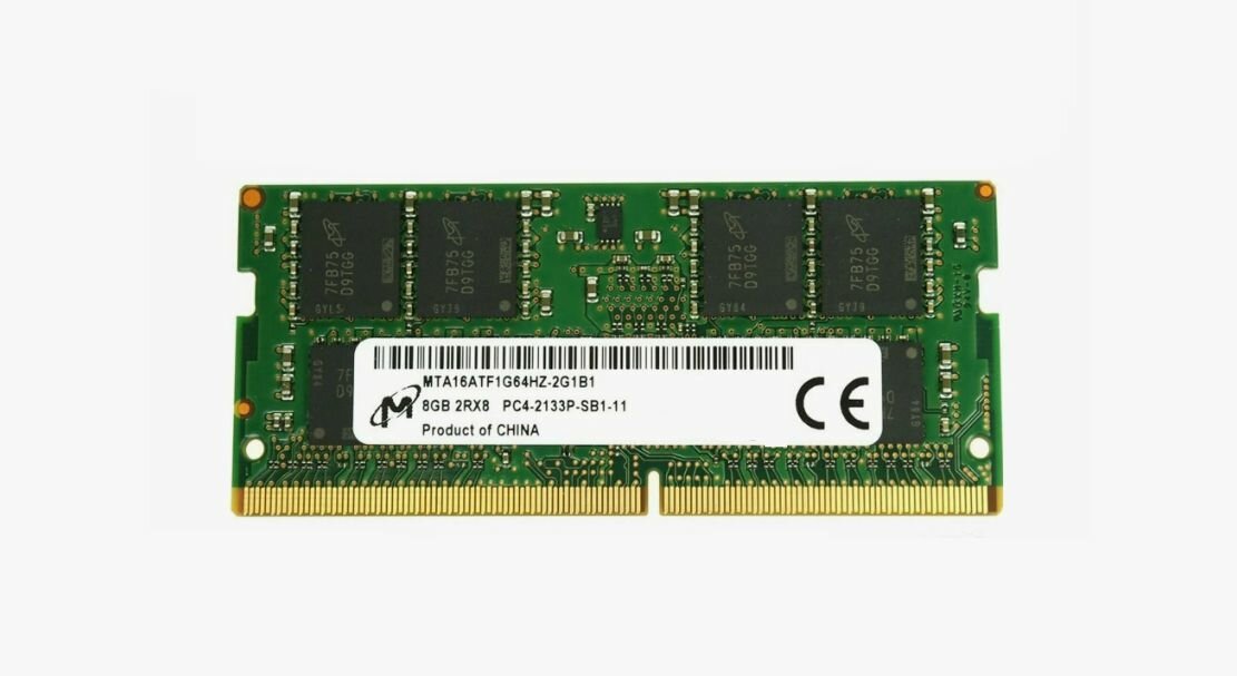 Оперативная память SODIMM 8GB DDR4-2133 Micron MTA16ATF1G64HZ-2G1B1