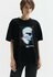Футболка KARL LAGERFELD JEANS, 1 шт., размер XS, черный