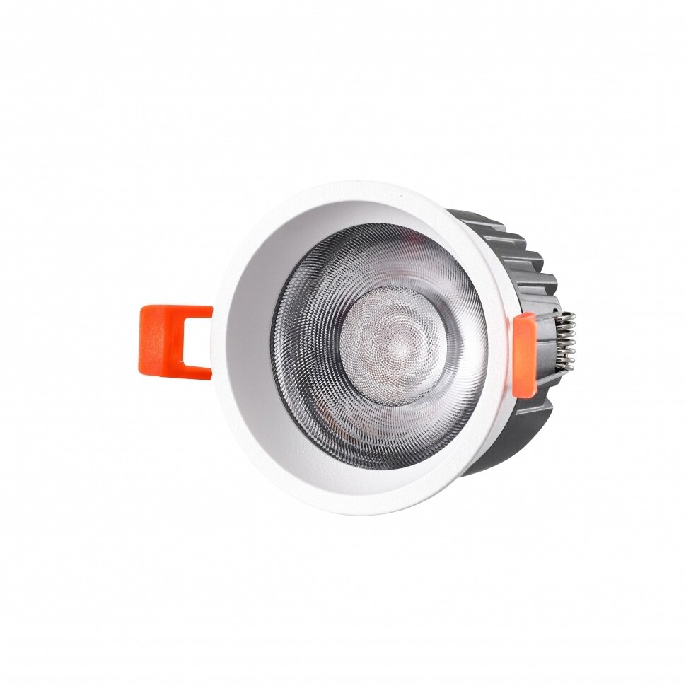Точечный светильник Mars DIM 112-12W-D80-4000K-24DG-WH iLedex, цоколь: LED, лампы: Светодиодные, мощность: 12 Вт.