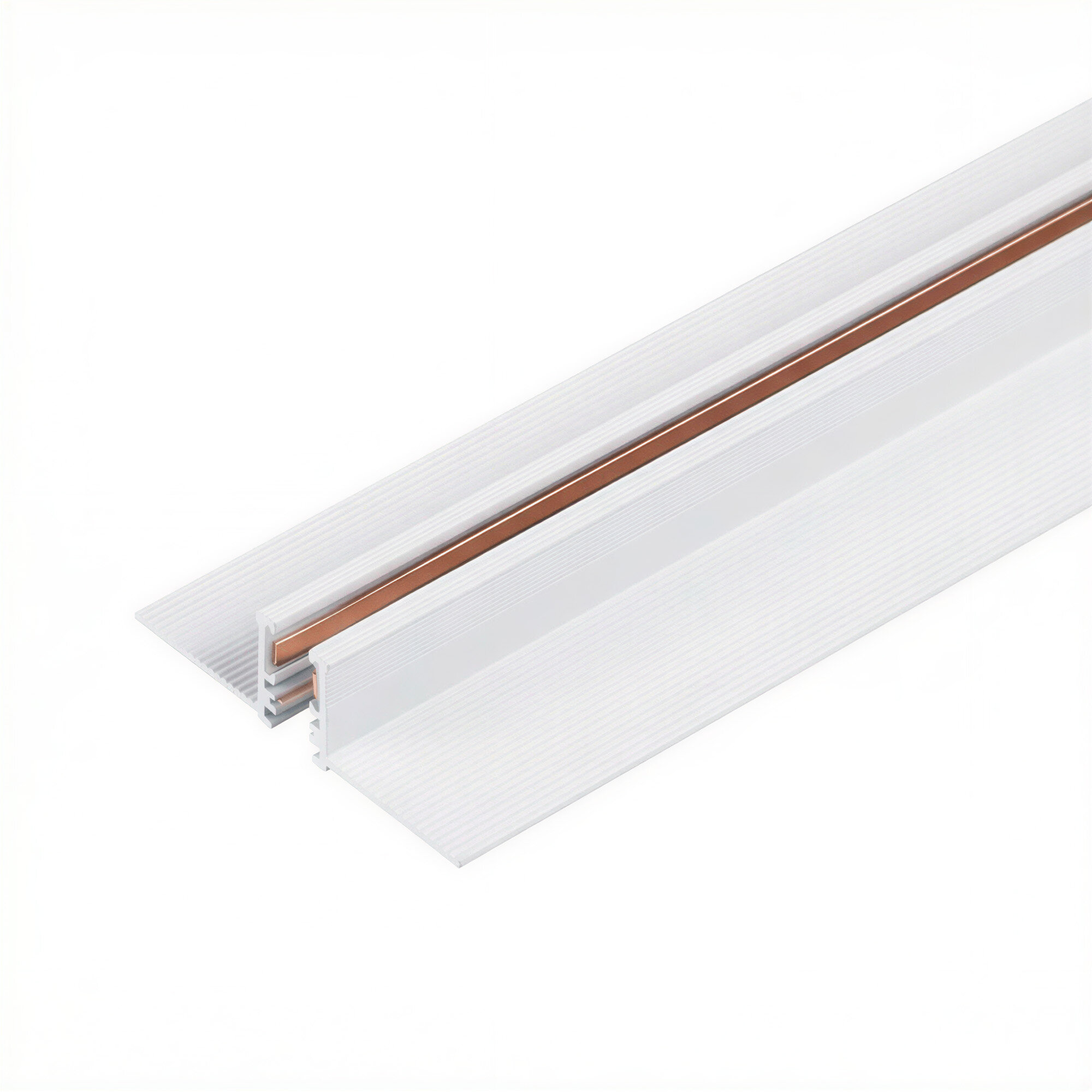 Шинопровод (трек) Arlight Трек встраиваемый MAG-MICROCOSM-TRACK-4115-FDW-2000 (WH) (Arlight, IP20 Металл, 3 года)