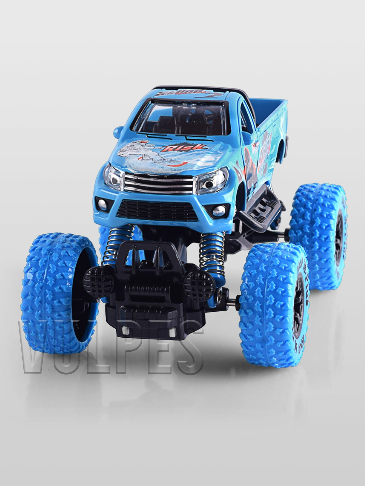 Модель машины 1:30 бигфут 4WD (15см) на амортизаторах инерция, откр. двери