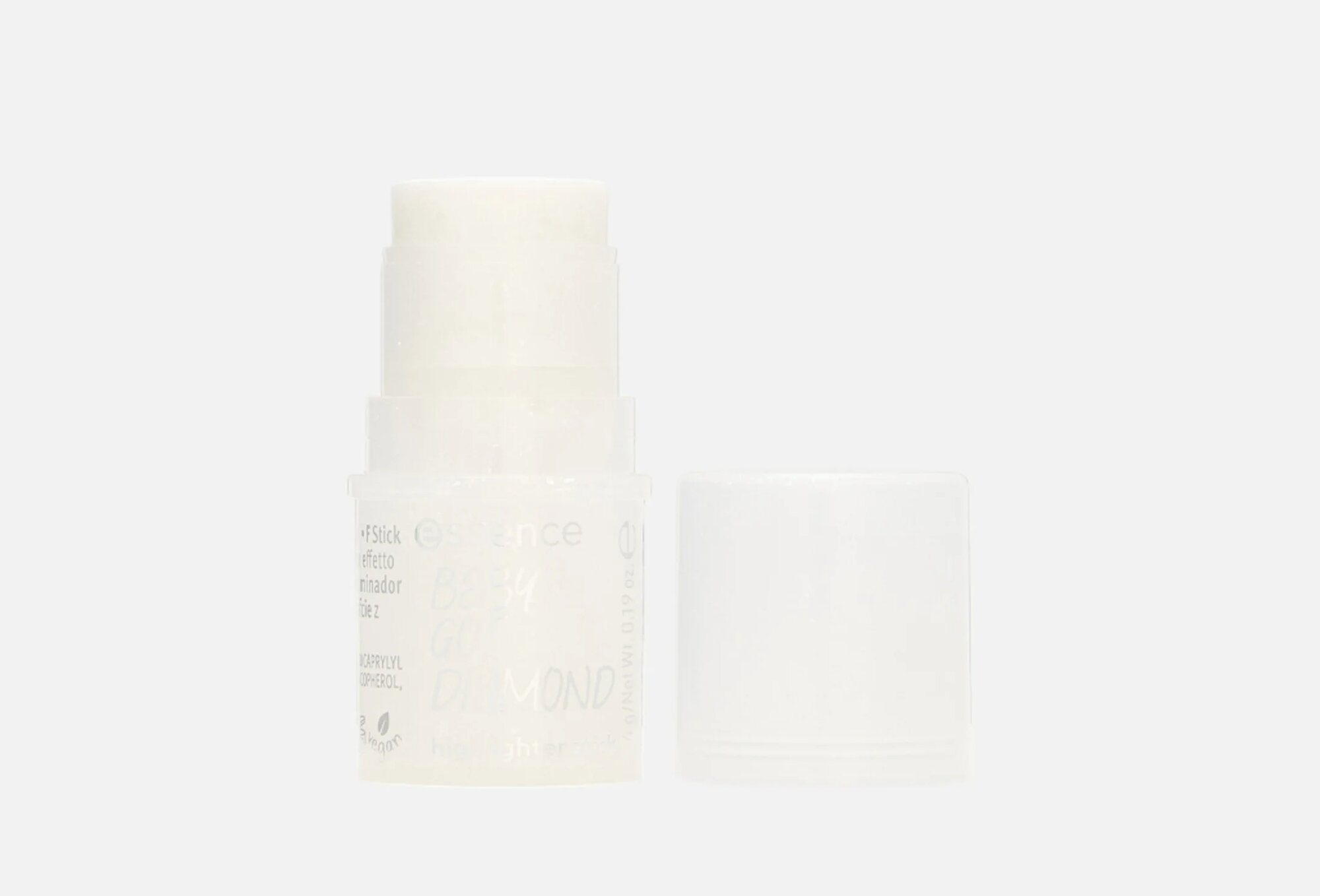 Хайлайтер Essence Baby got holo Diamond, в стике, шиммерный глиттер, удобный формат