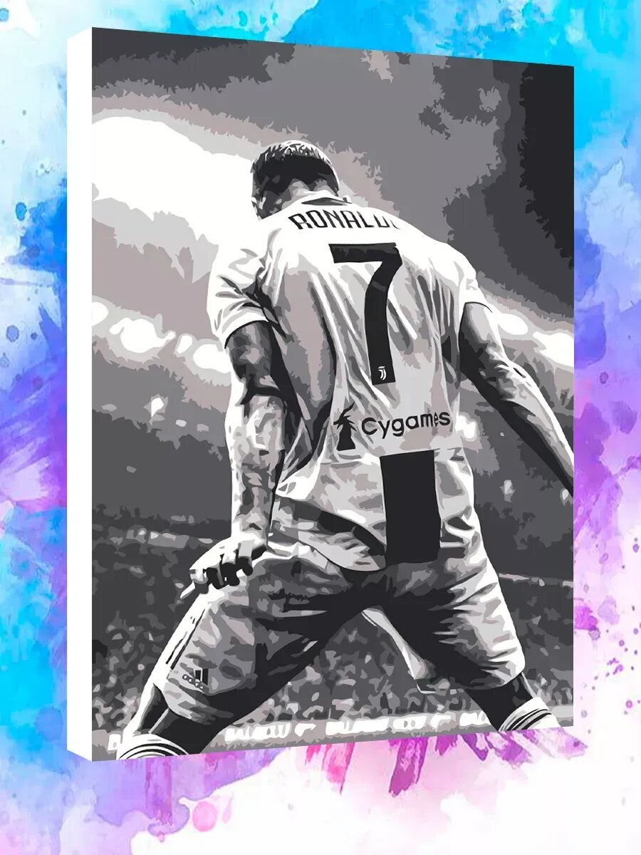 Картина по номерам Футболист Роналду Cristiano Ronaldo