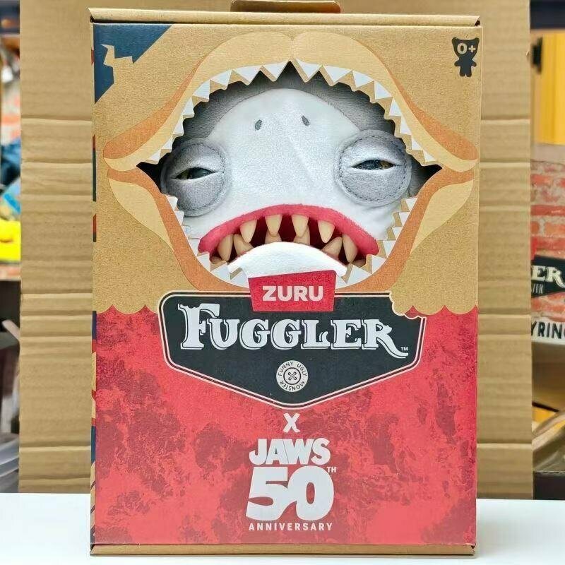 Fuggler SpongeBob Square Pants Collector Edition / Классические мультяшные плюшевые игрушки Коллекционное издание（акула）
