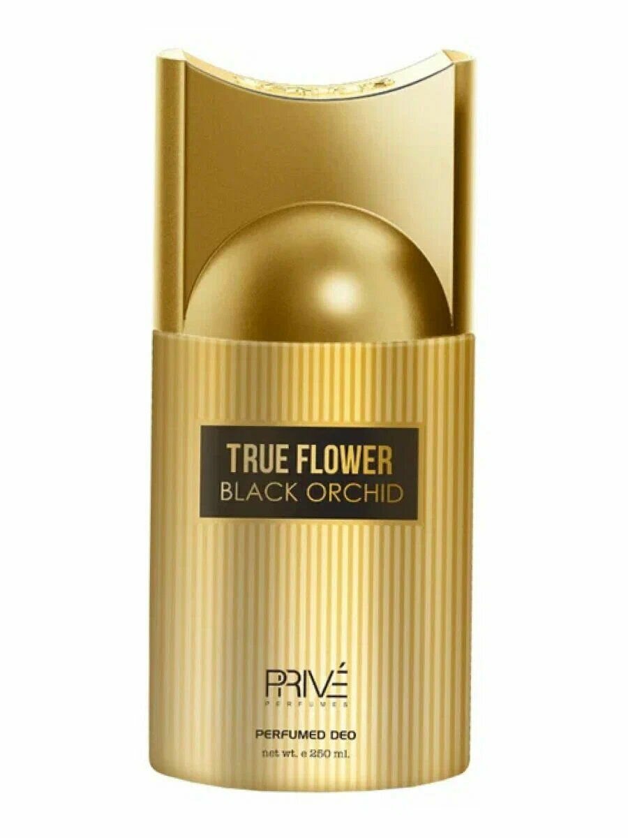 Дезодорант Prive True Flower Black Orchid 250ml (аромат TF Black Orchid) для женщин