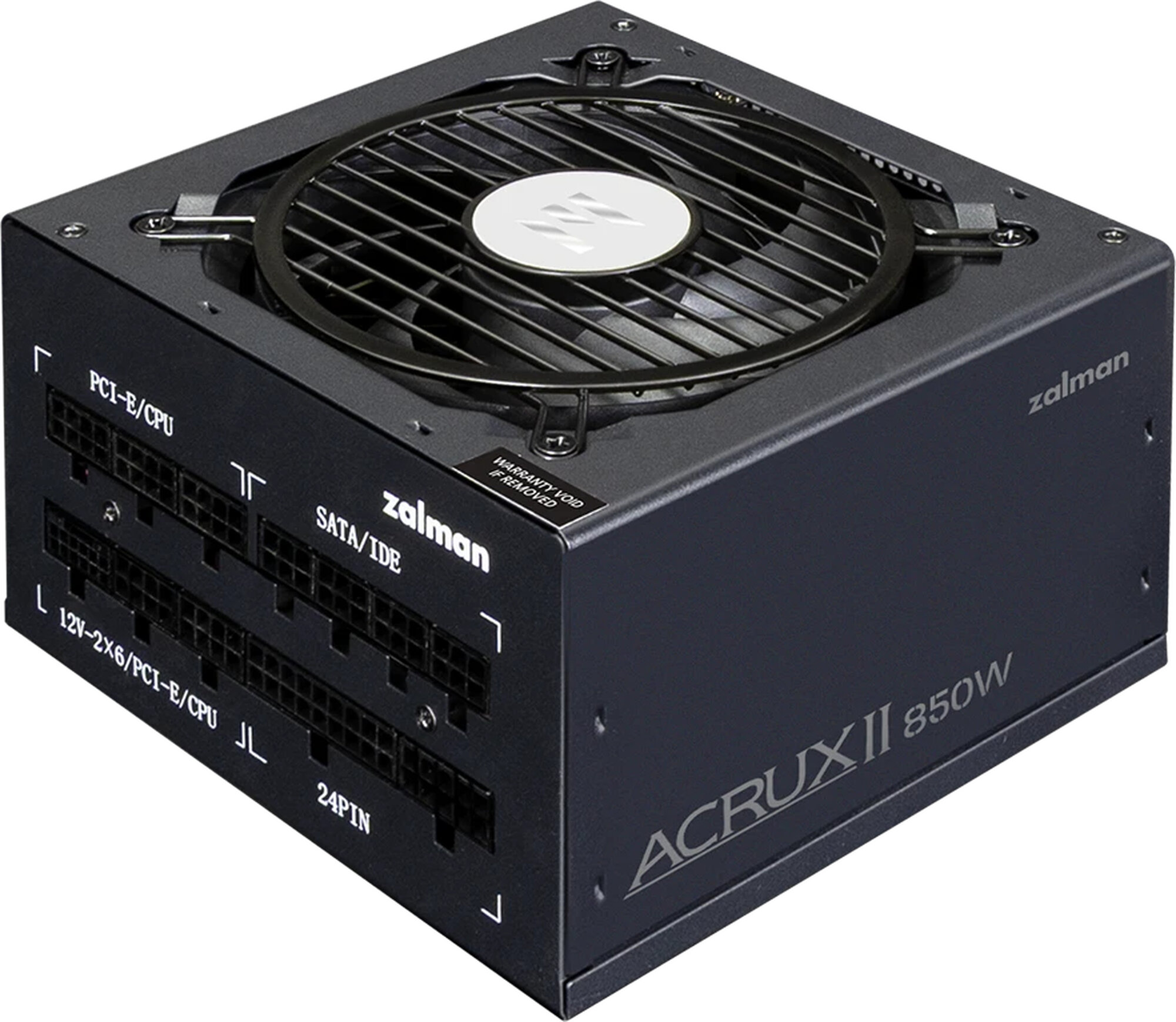 Блок питания Zalman 850W Acrux II, модульный, 16 pin PCIe 5.1, 80 PLUS Platinum (ZM850-ARX2)