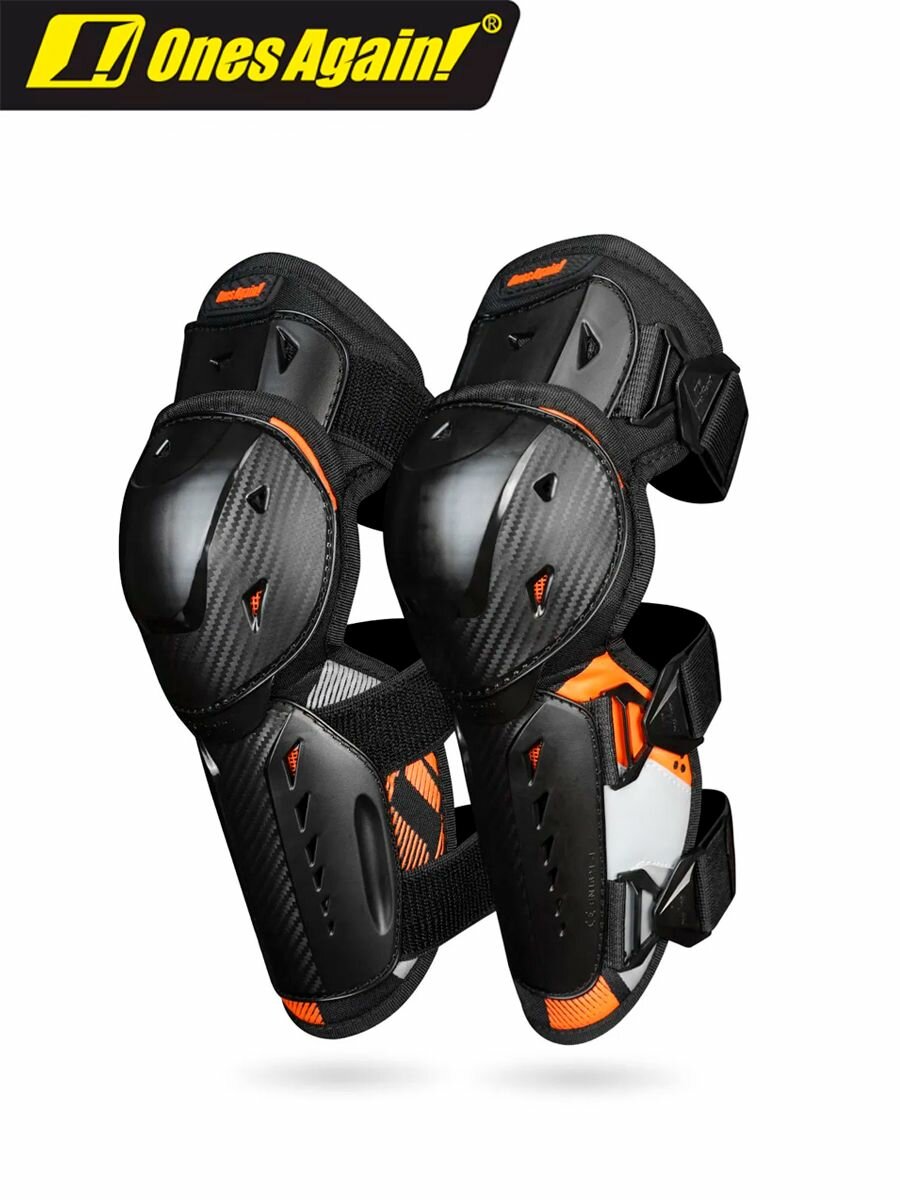 Наколенники Ones Again KP15 Orange. Защита колен для моноколес