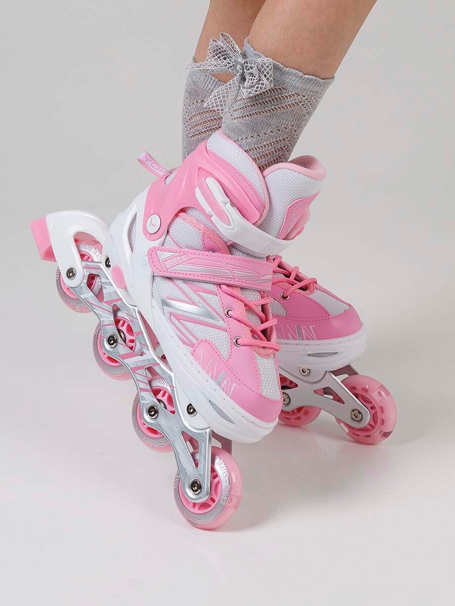 Роликовые коньки YOKI BLITZ, раздвижные, для мальчиков и девочек