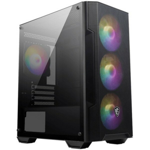 Корпус MSI MAG FORGE M100A Mini-Tower, MATX, 1xUSB 3.0, 2xUSB 2.0, 4x120mm Auto RGB Fan, Acrylic Window, Brown 306-7G20A21-809 / 306-7G20A28-HH9
