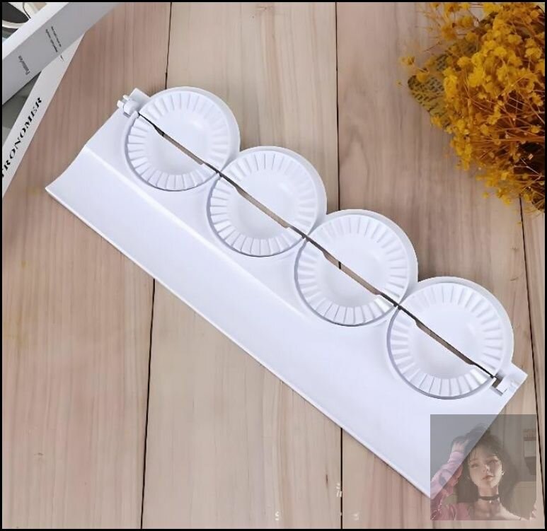 Пресс Для Лепки Пельменей Из Pp-Пластика Для Приготовления Теста 1 Комплект