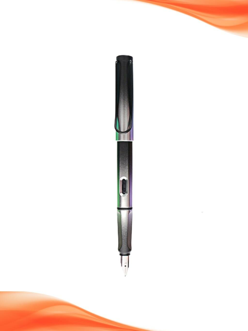 Градиентная капиллярная ручка-перо для детей, Черный серый - 0.5mm