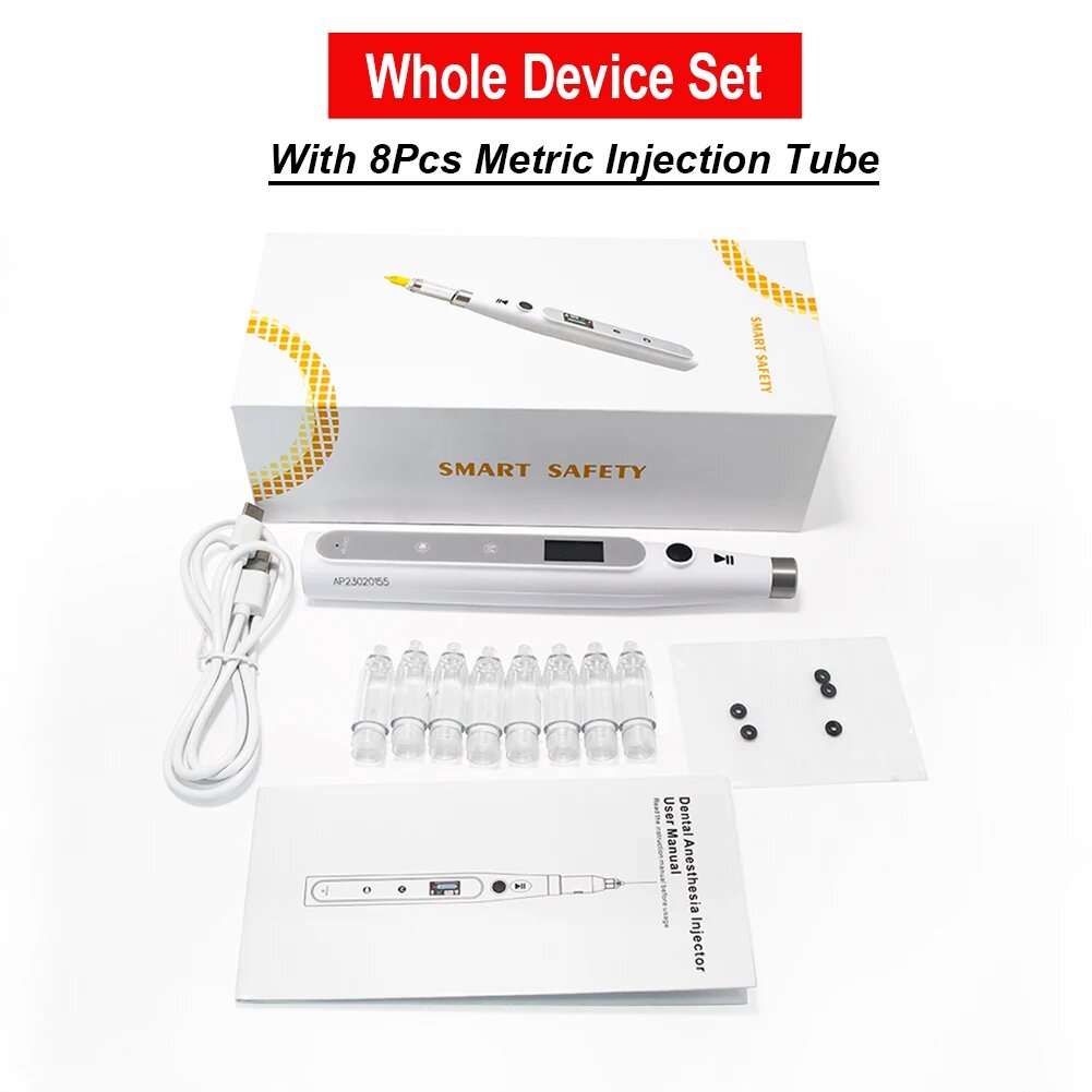 NEWTRY Беспроводной инжектор анестезии, Metric Device Set