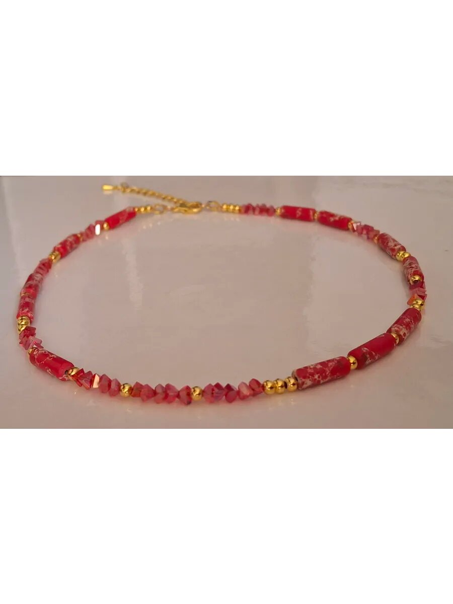 Чокер, яшма