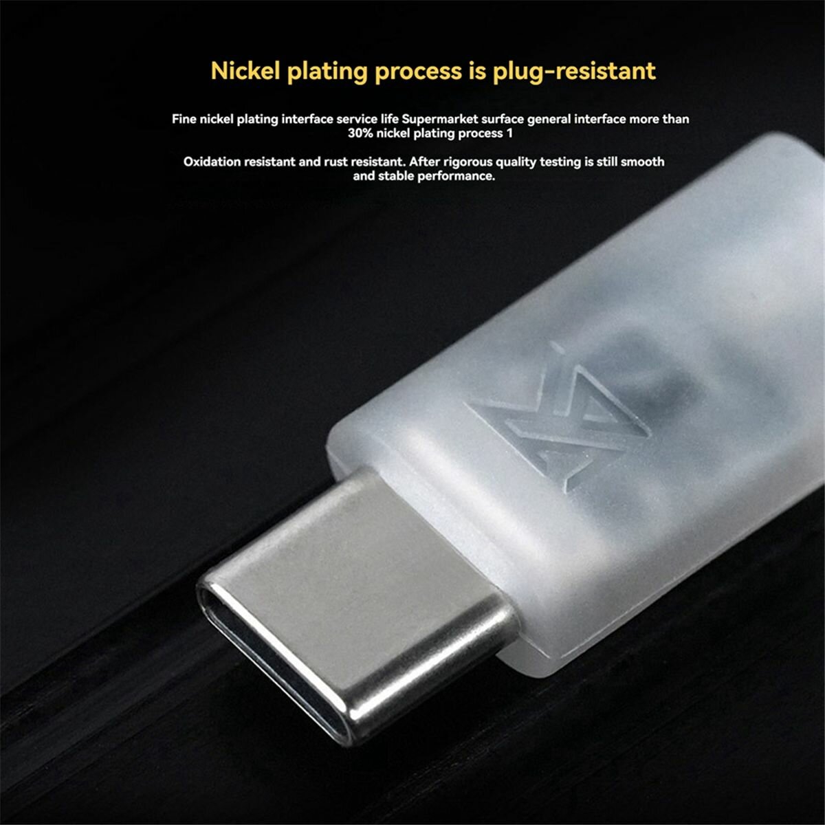 Кабель KZ с серебряным покрытием, 2 контакта, тип C, для наушников, без микрофона