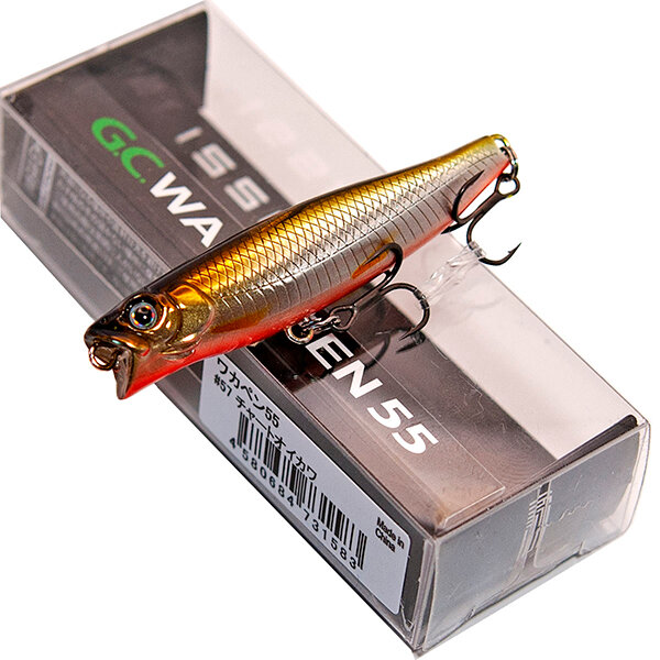 Воблер ISSEI G.C. WAKA-PEN 55F 3g цвет 01