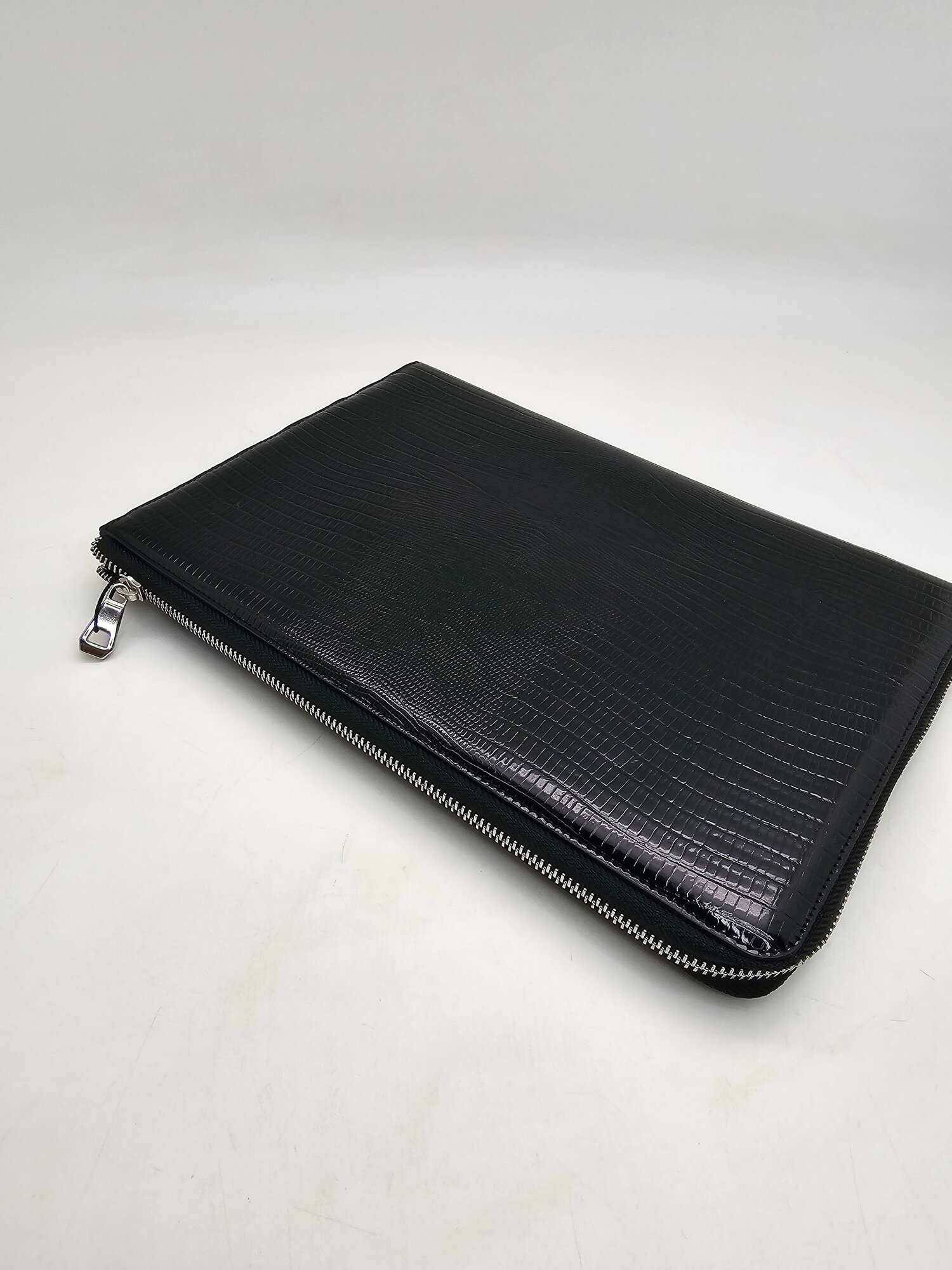 Деловая папка из натуральной кожи CANGURIONE 4155 L. Z/BLACK