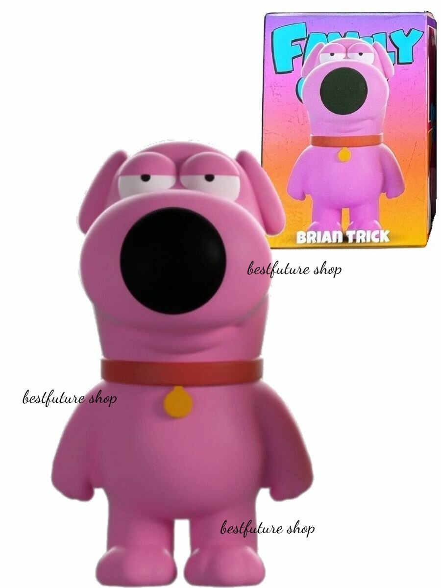 Аниме Фигурка Гриффины розовый Брайан Гриффин / Family Guy Brian 10cm