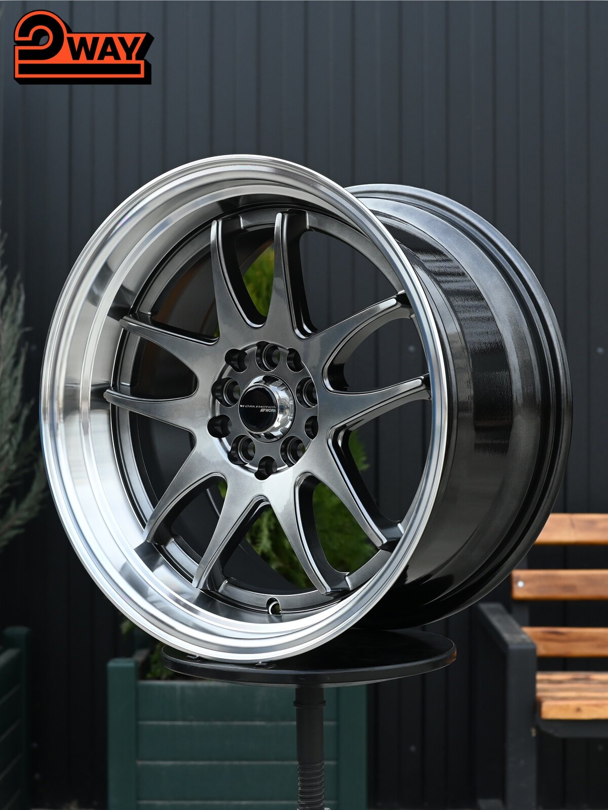 Taigiro Топ дизайн Колесный диск Литой 17x9" PCD5х100, 114.3 ET35 D73.1