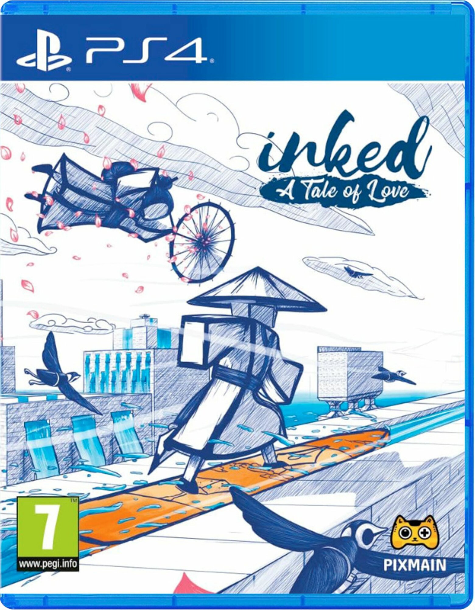 Inked: A Tale of Love (русские субтитры) (Игра на диске) (PS4)