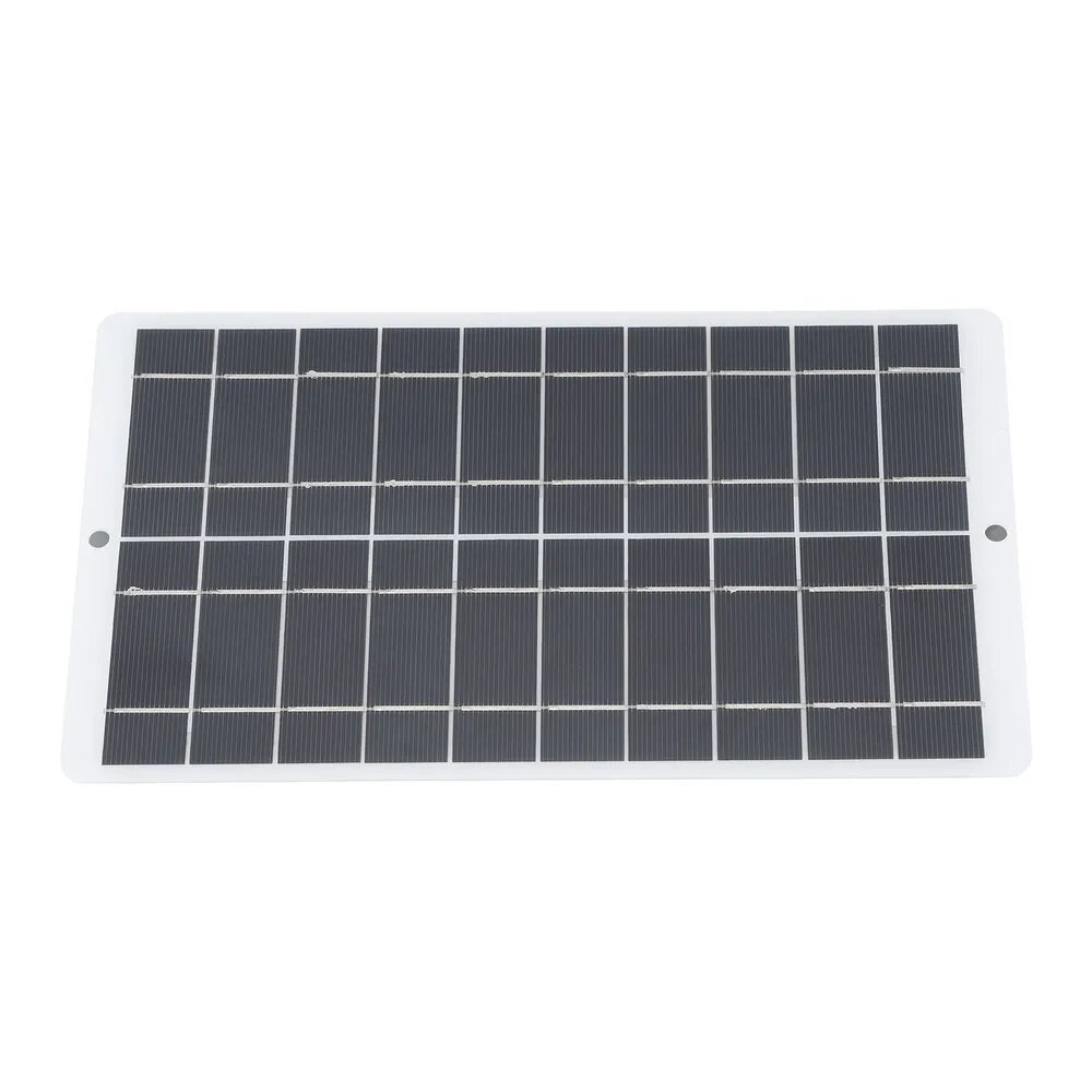 Портативная солнечная панель 8W, 5V, Type-C выход, для зарядки камеры, телефона, уличного фонаря, низкое энергопотребление