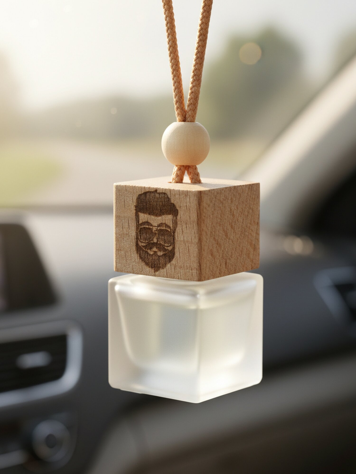 Ароматизатор в машину подвесной Freshco ТМ Моряк Океан, бочонок с парфюмом для авто, освежитель воздуха в салон