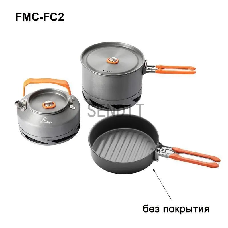 Fire Maple Кемпинговая посуда теплообменник горшок k2+xt1+сковороды