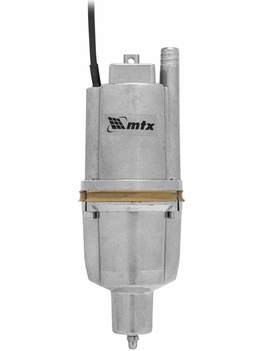 Насос вибрационный MTX VP-300B-10, 300 Вт, 1200 л/ч, высота подъема 75 м, кабель 10 м, Inox