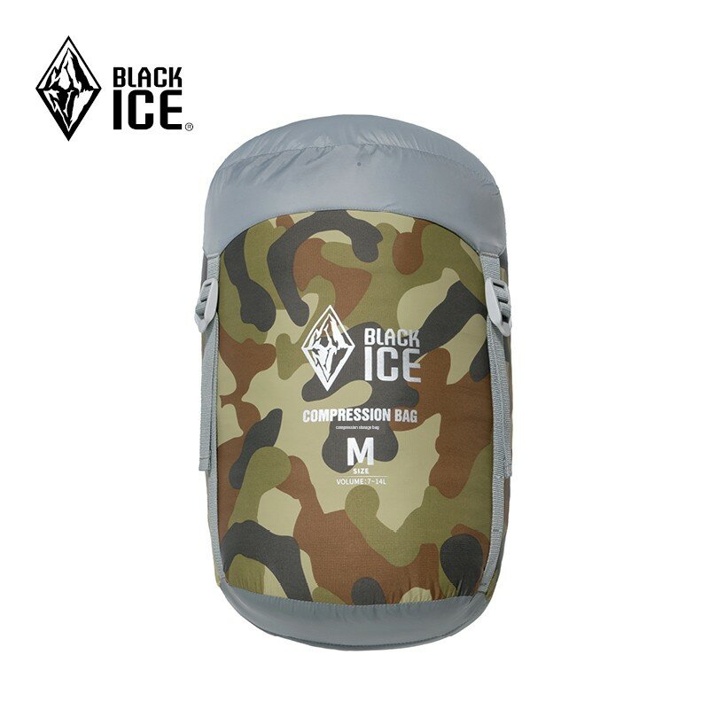 Компрессионный мешок для хранения спального мешка Black Ice Down, сумка-органайзер для путешествий, легкий портативный