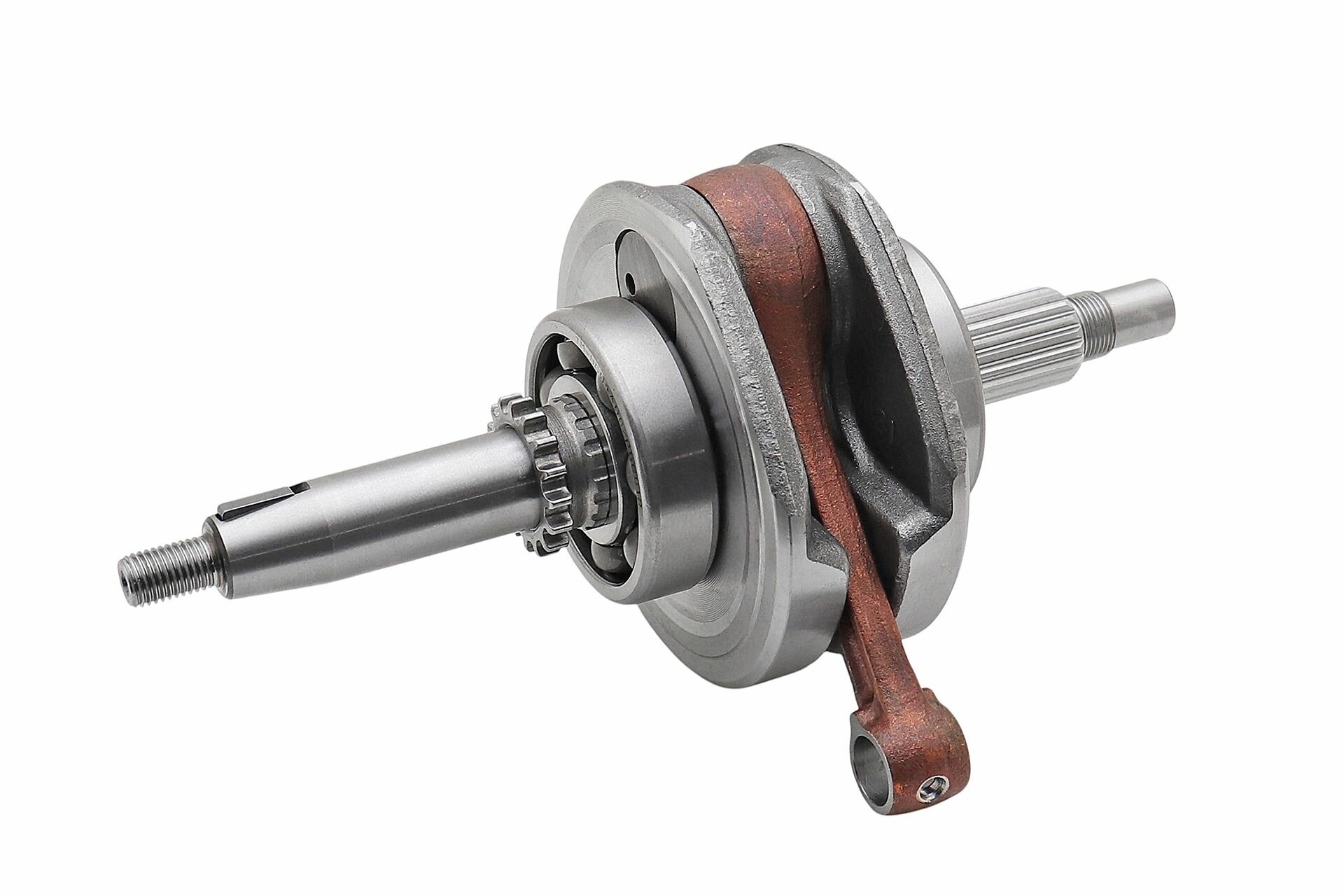 Коленвал 1P60FMK 160см3 (YX-160) шестерня 16 зубов, ход поршня 57