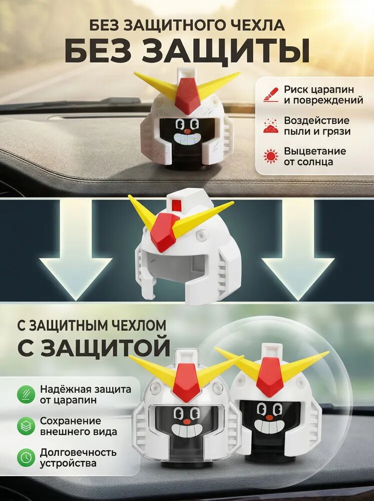 Шлем mangogo автомобильный робот Gundam шлем ABS материал для 3D-печати