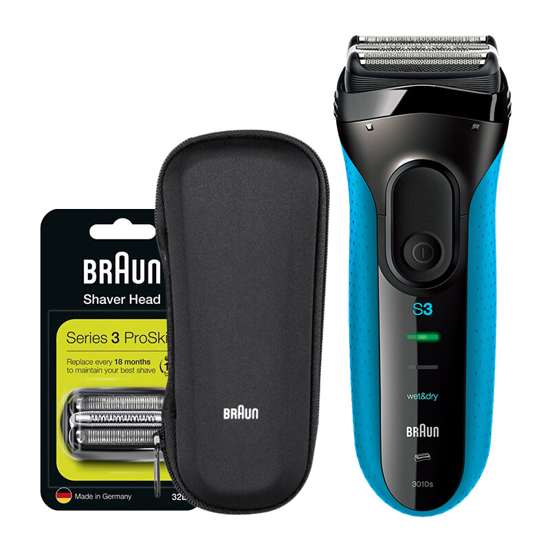 Электробритва мужская BRAUN 3010s Series 3, влагозащищенная