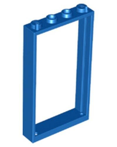 Деталь Lego 60596 Door, Frame 1 x 4 x 6 with 2 Holes on Top and Bottom